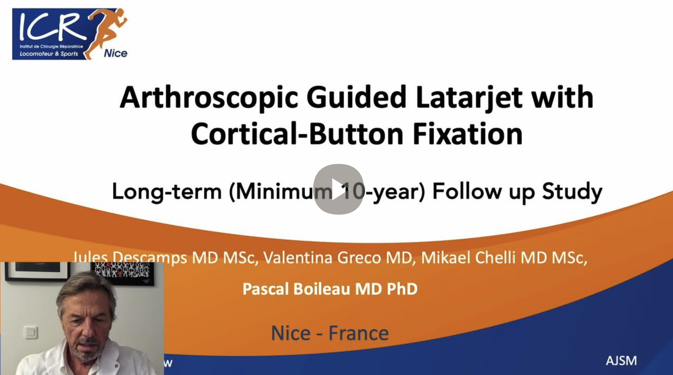 Arthroscopic Guided Latarjet with Cortical-Button Fixation: Long-term ...